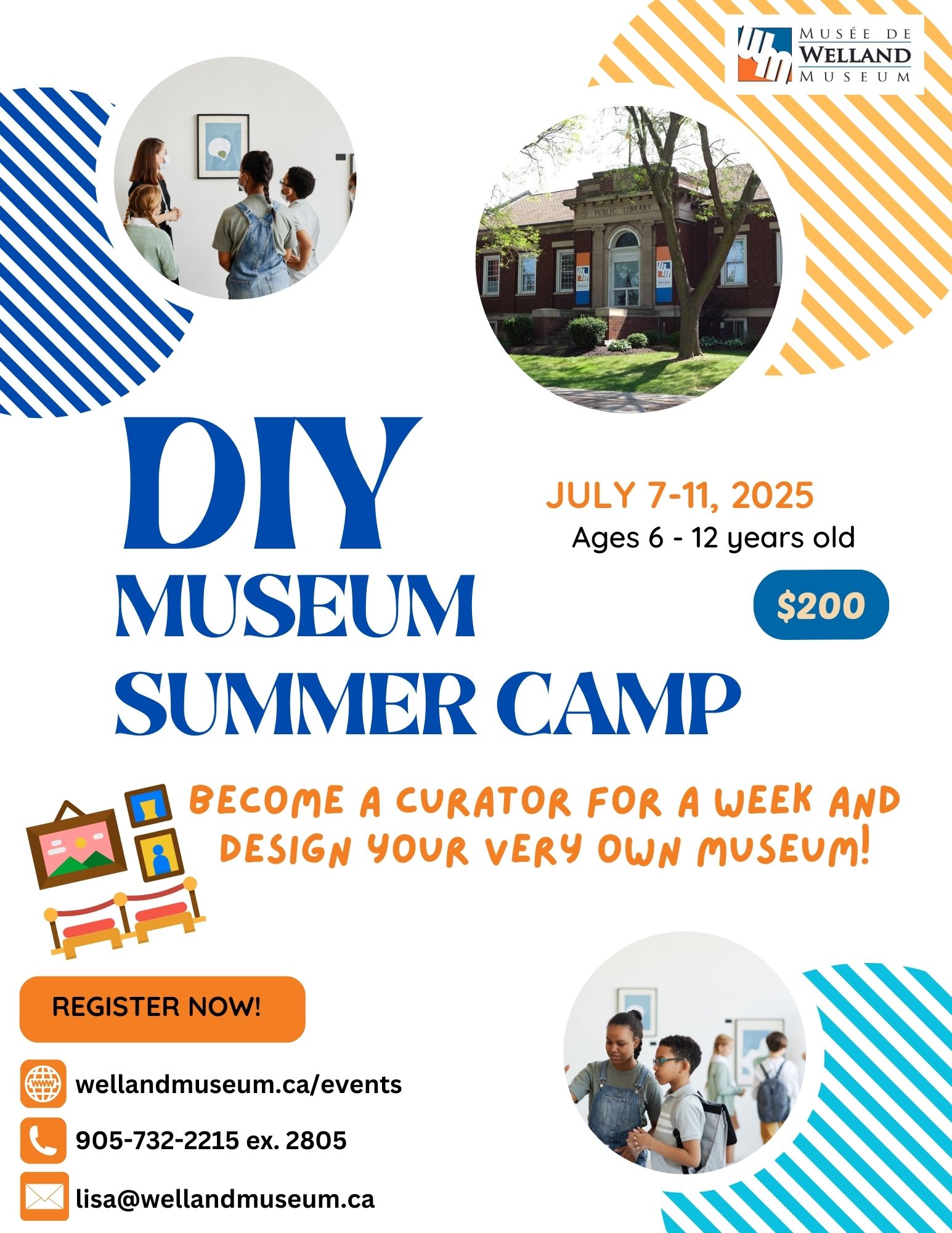 DIY Museum Summer Camp - Welland Museum