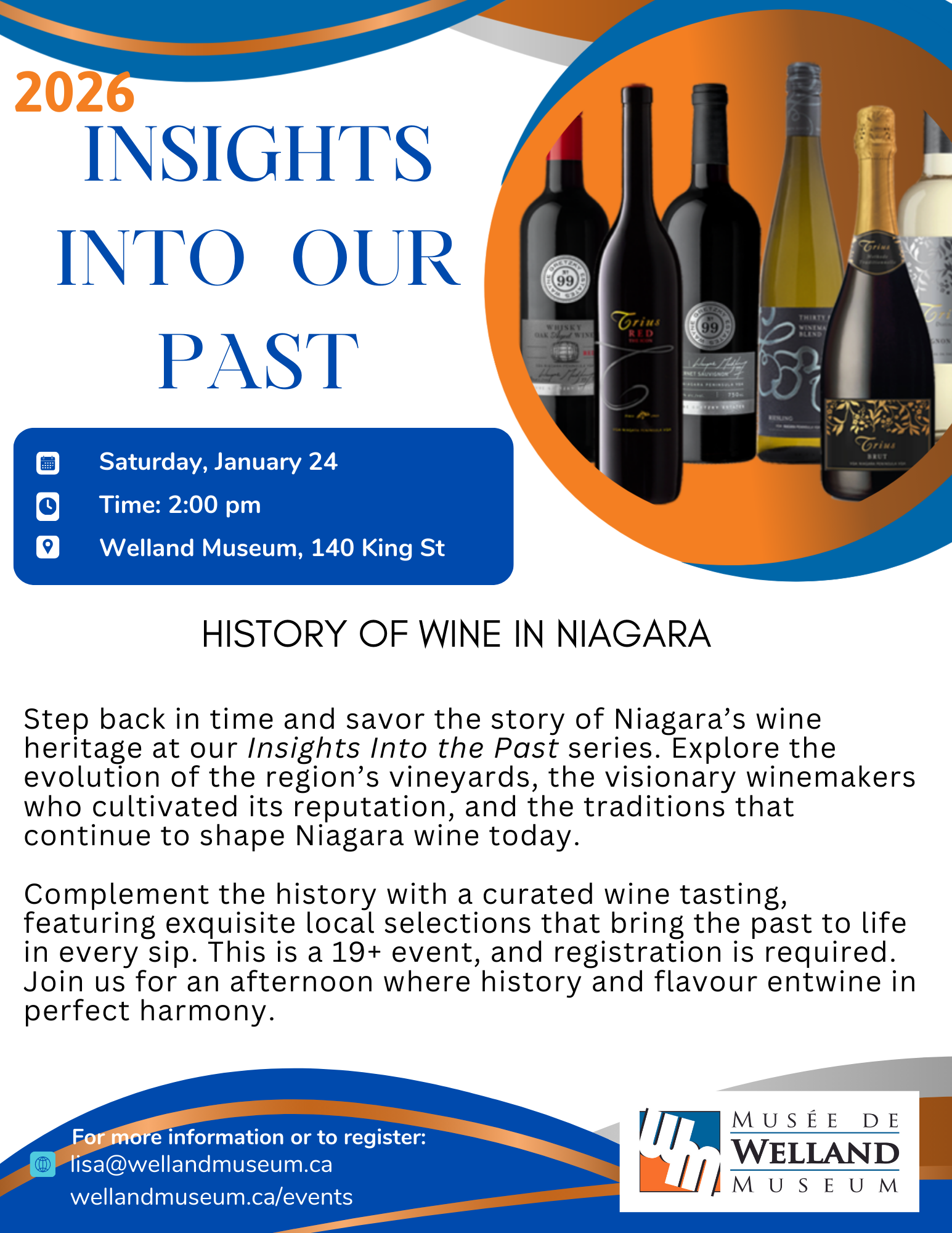 Insights Into Our Past: History of Niagara Wine - Welland Museum